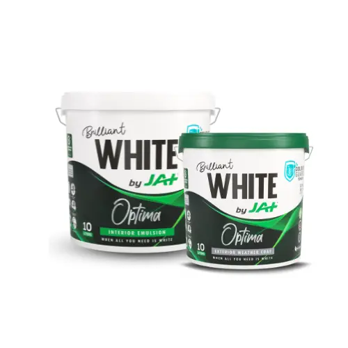 Interior Emulsion & Exterior Weather Coat Paints| WHITE by JAT